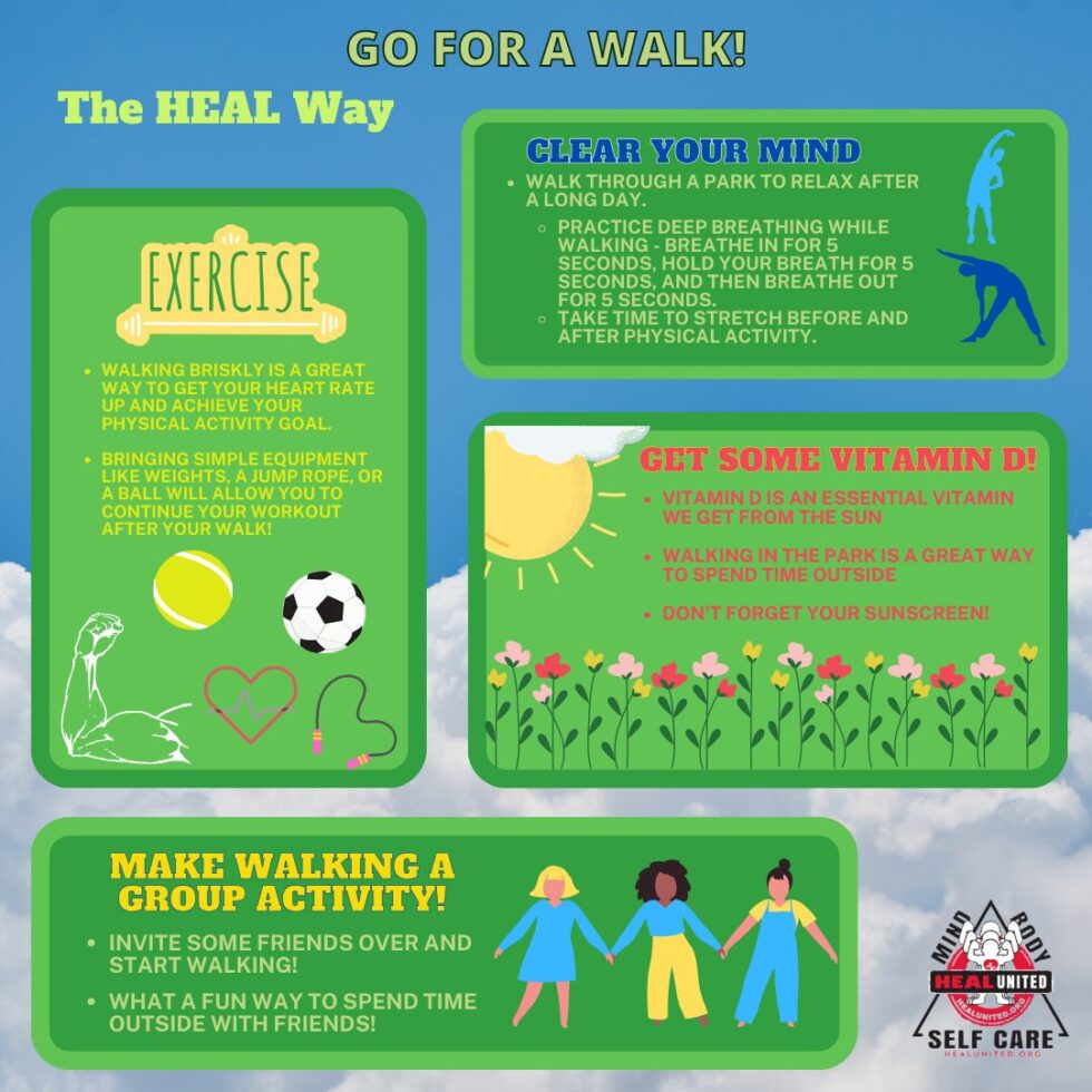Go for a walk! - HEAL United